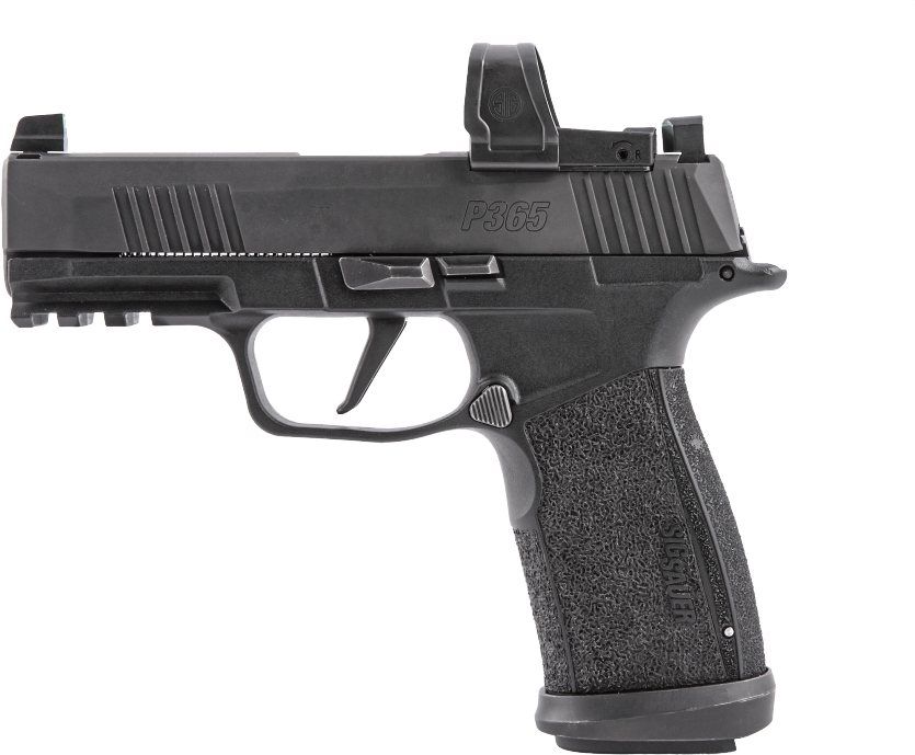 SIG SAUER P365 MACRO RXZE 9MM 3 X 17 ELITE OPTIC W/SHROUD MAGWELL LE ...